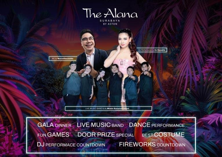 Usung Tema “NEON JUNGLE”, The Alana Surabaya Hadirkan Kecerian Tahun ...