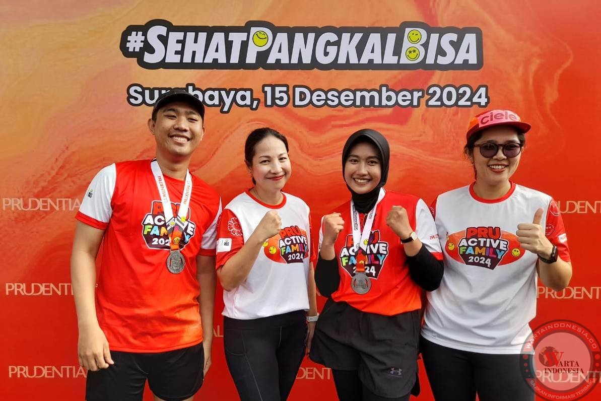 Prudential Indonesia Ajak Keluarga Surabaya Olahraga Bersama - Warta ...